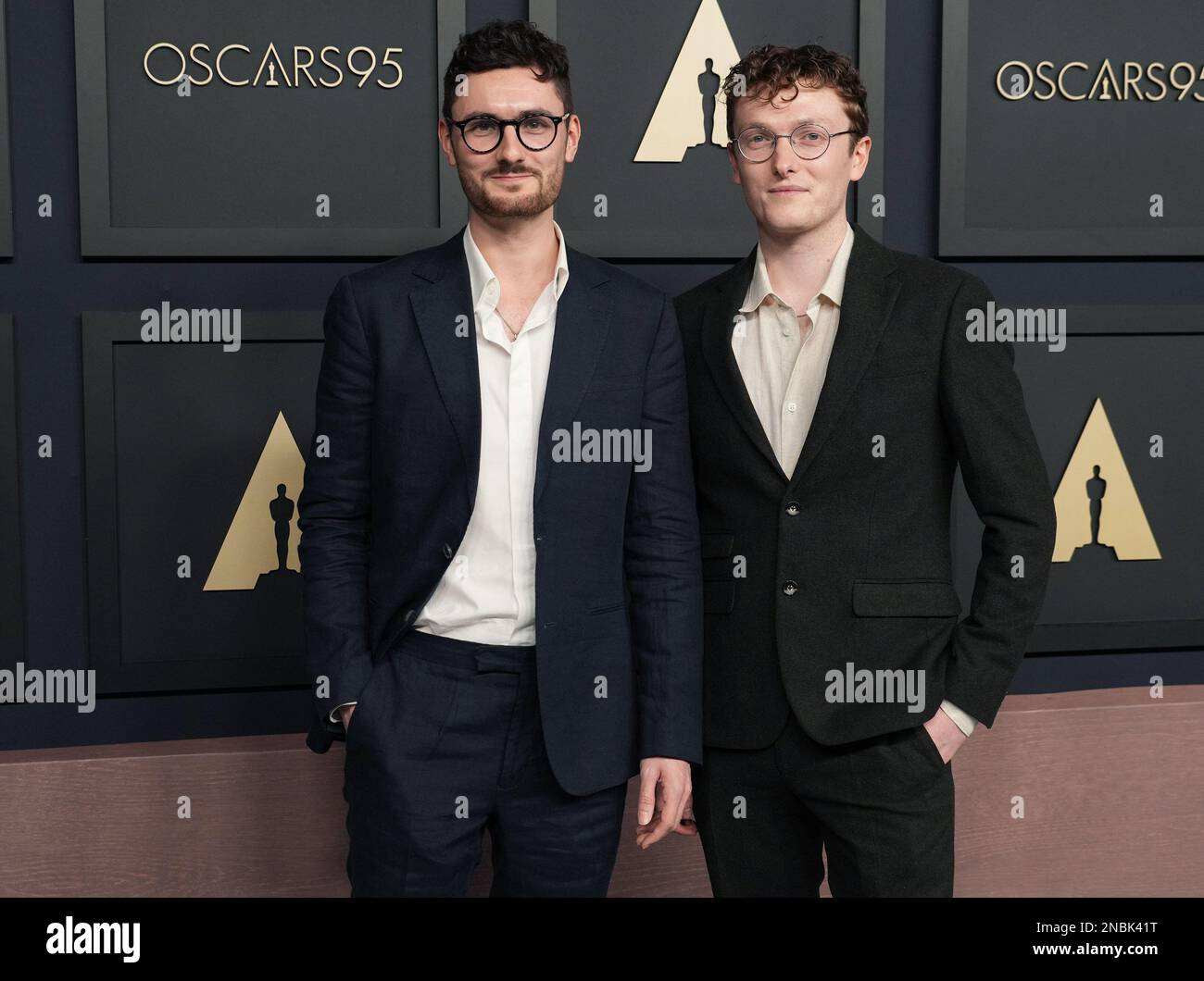 Los Angeles, USA. 13th Feb, 2023. (L-R) Tom Berkeley and Ross White ...