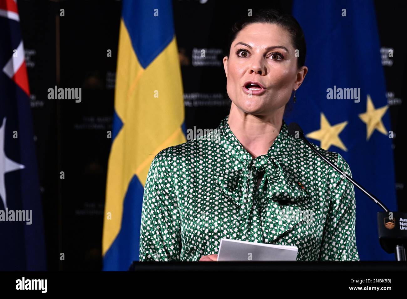 Crown Princess Victoria delivered a special address at the Australian ...