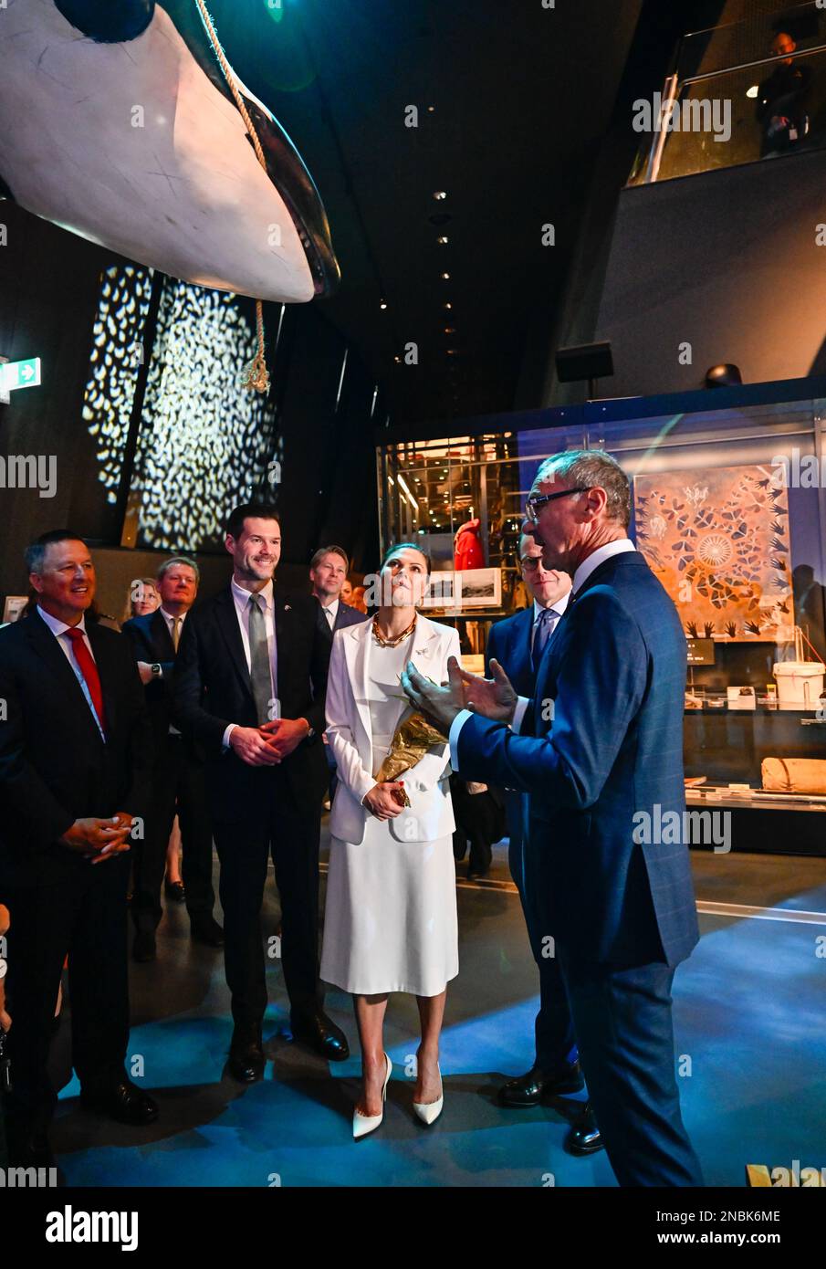 Sweden's Crown Princess Victoria and Prince Daniel visit the National ...