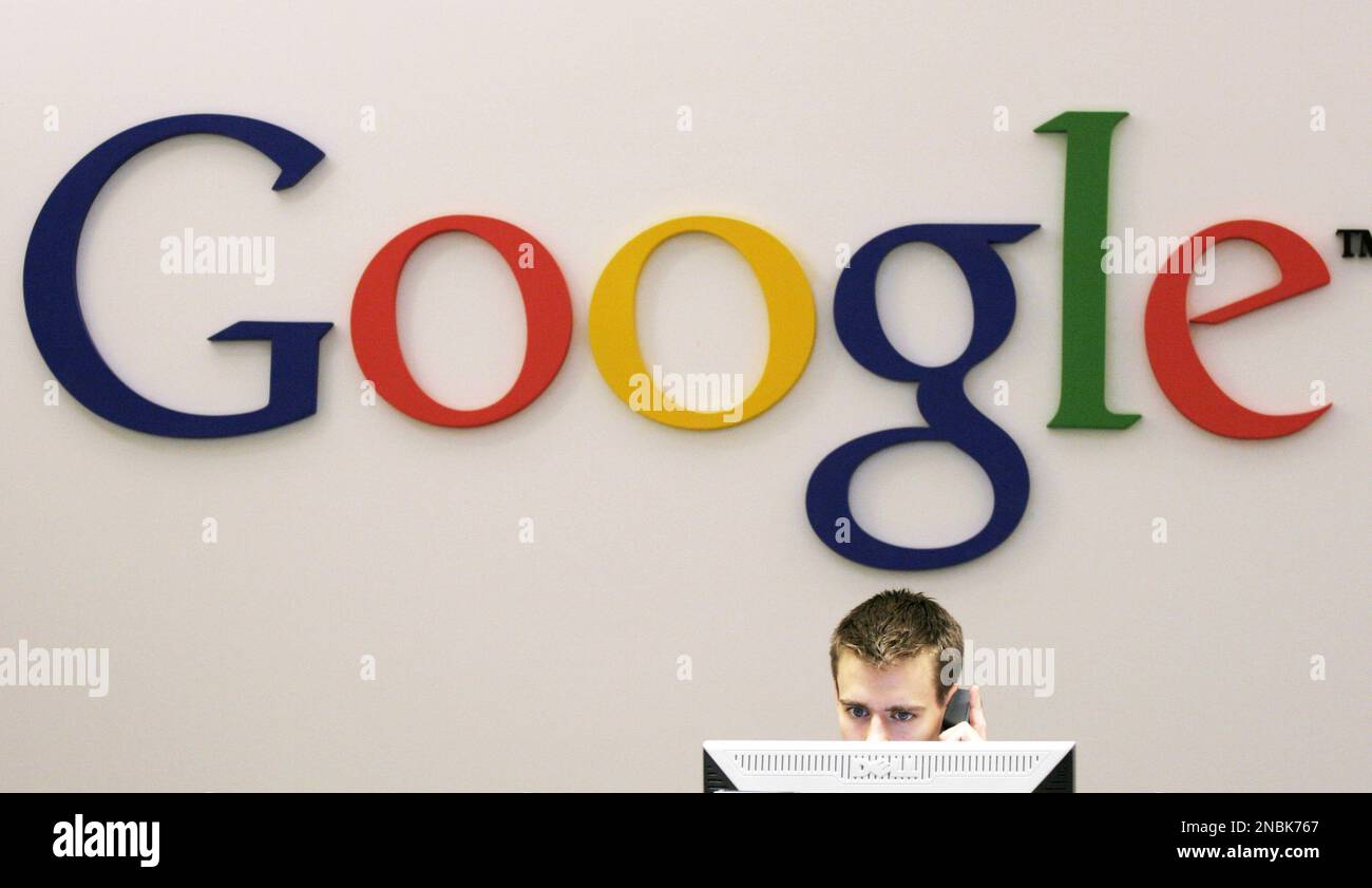 FILE - In this Oct. 2, 2006, file photo, Google receptionist Lee ...