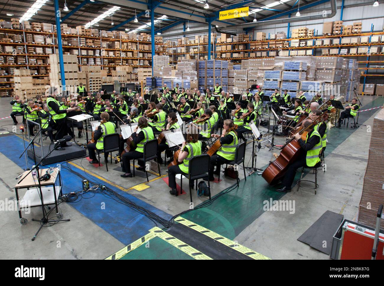 Musicians from the British Broadcasting Corporation's Philharmonic ...