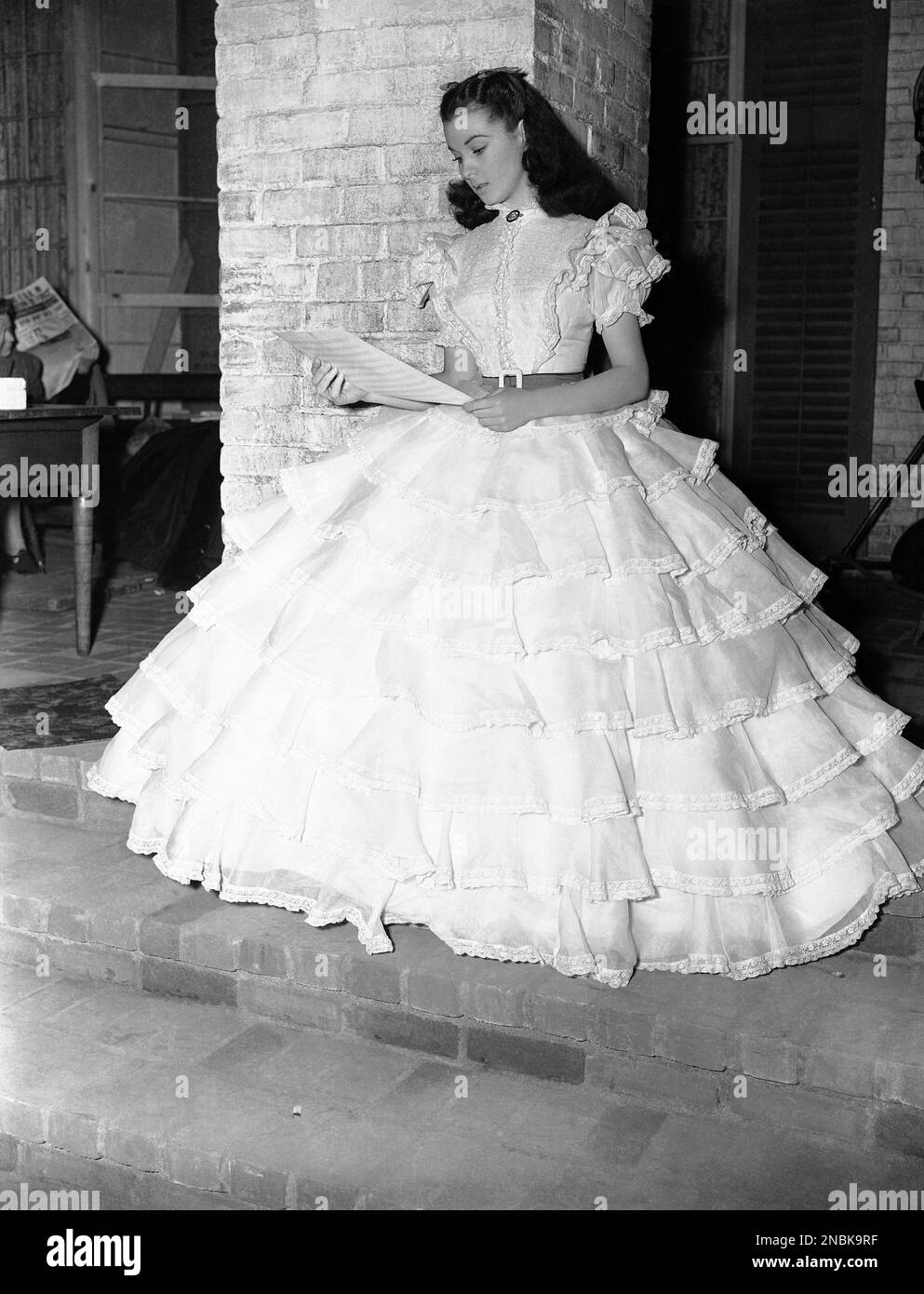 Vivien Leigh, the young British film star, as she will be seen in the ...
