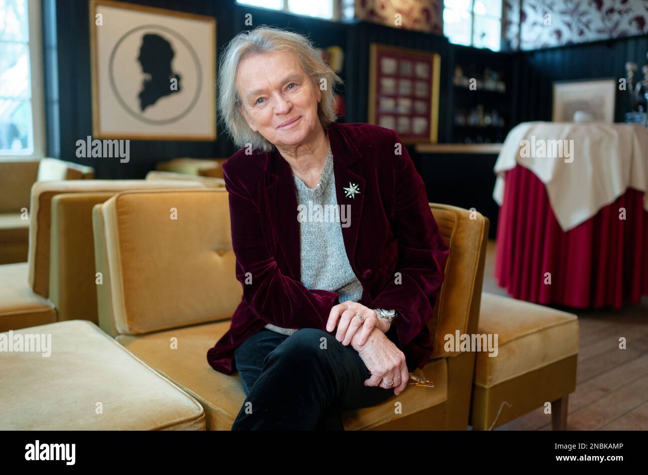 Cologne, Germany. 09th Jan, 2023. The writer Elke Heidenreich is ...