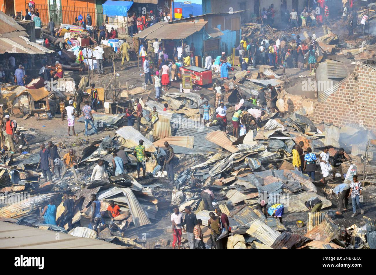 Kampala. 13th Feb, 2023. This photo taken on Feb. 13, 2023 shows the ...