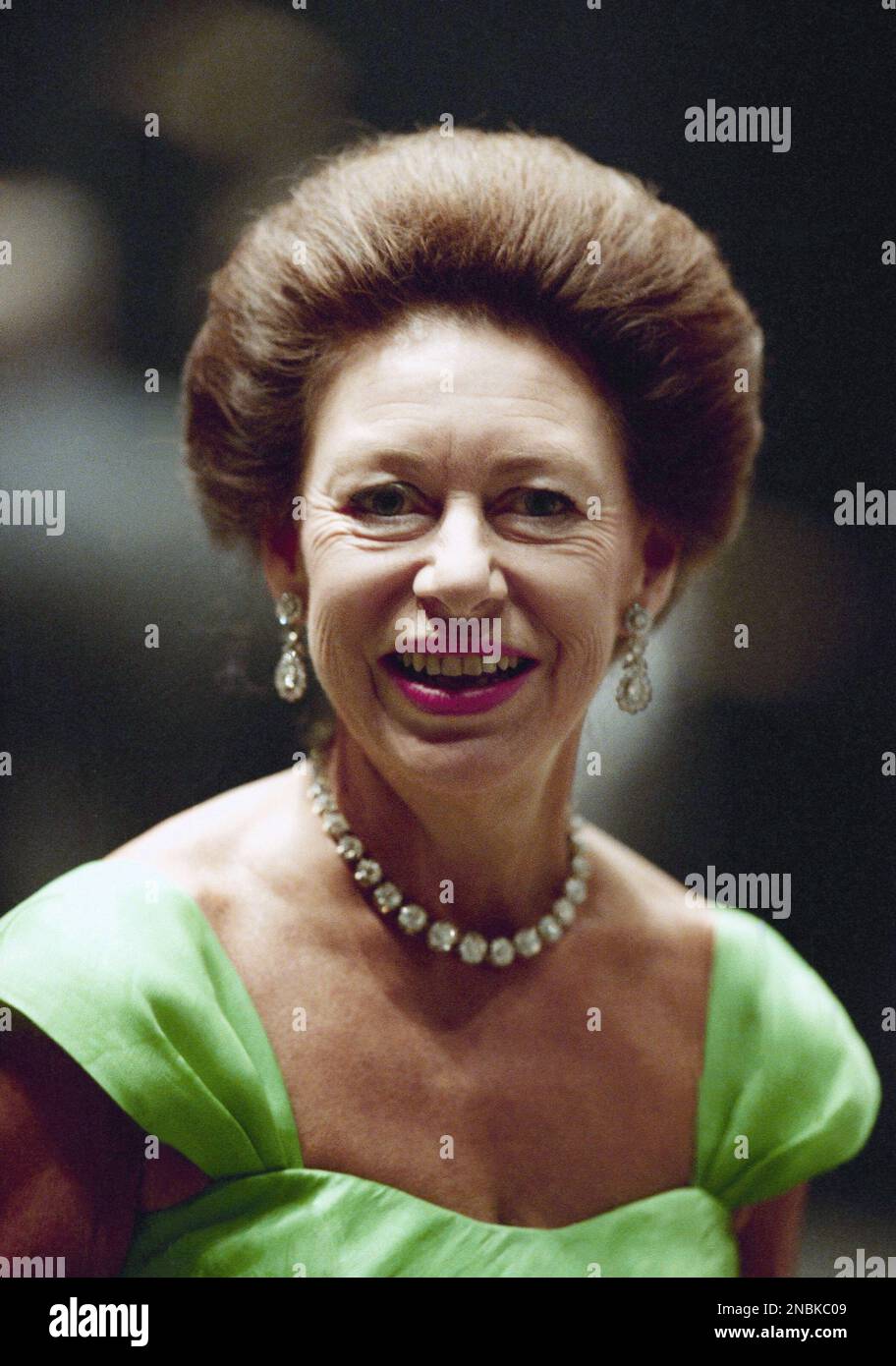 Princess Margaret appears backstage at the New York Metropolitan Opera ...
