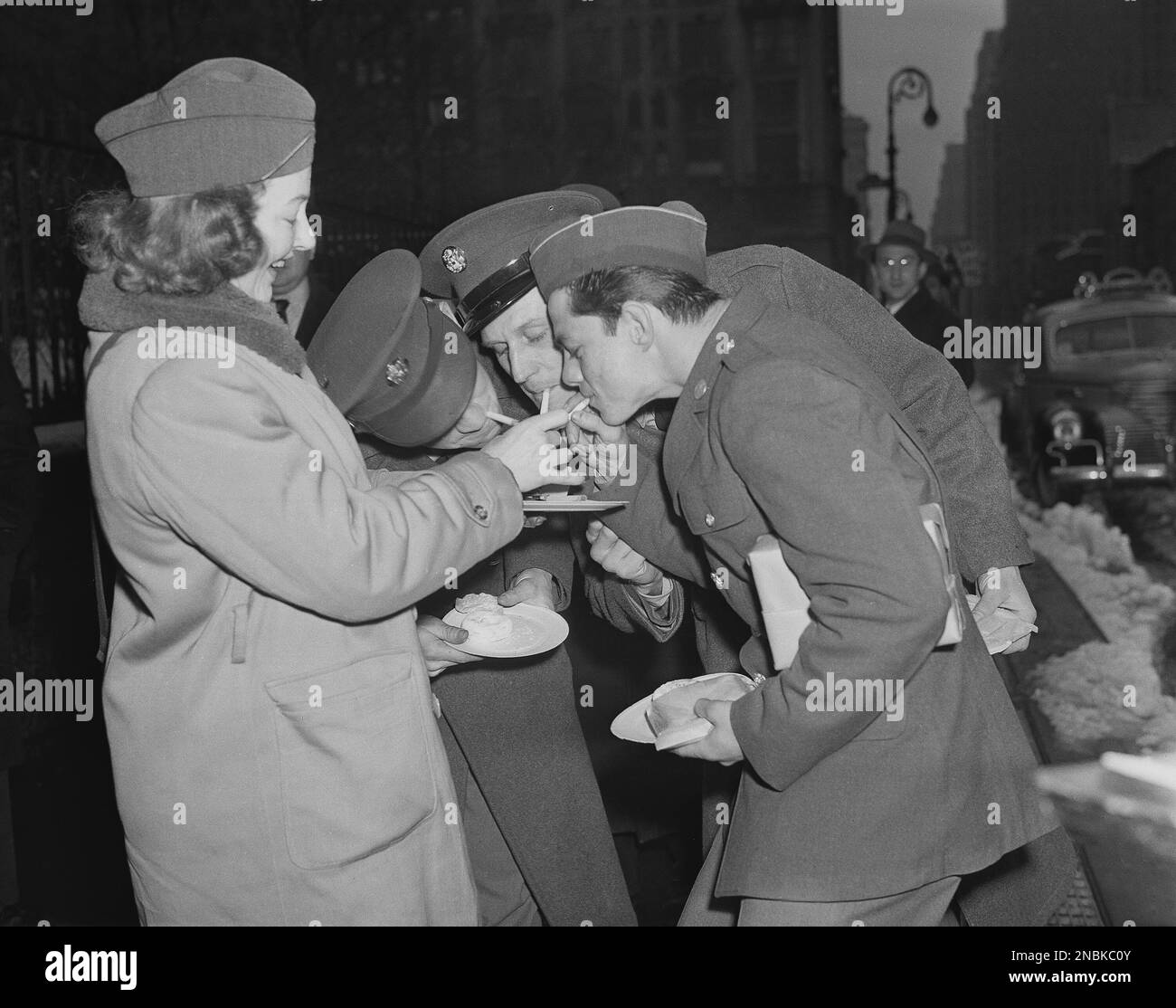 It’s “three on a match,” with Mrs. Robert Lehman providing the flame ...