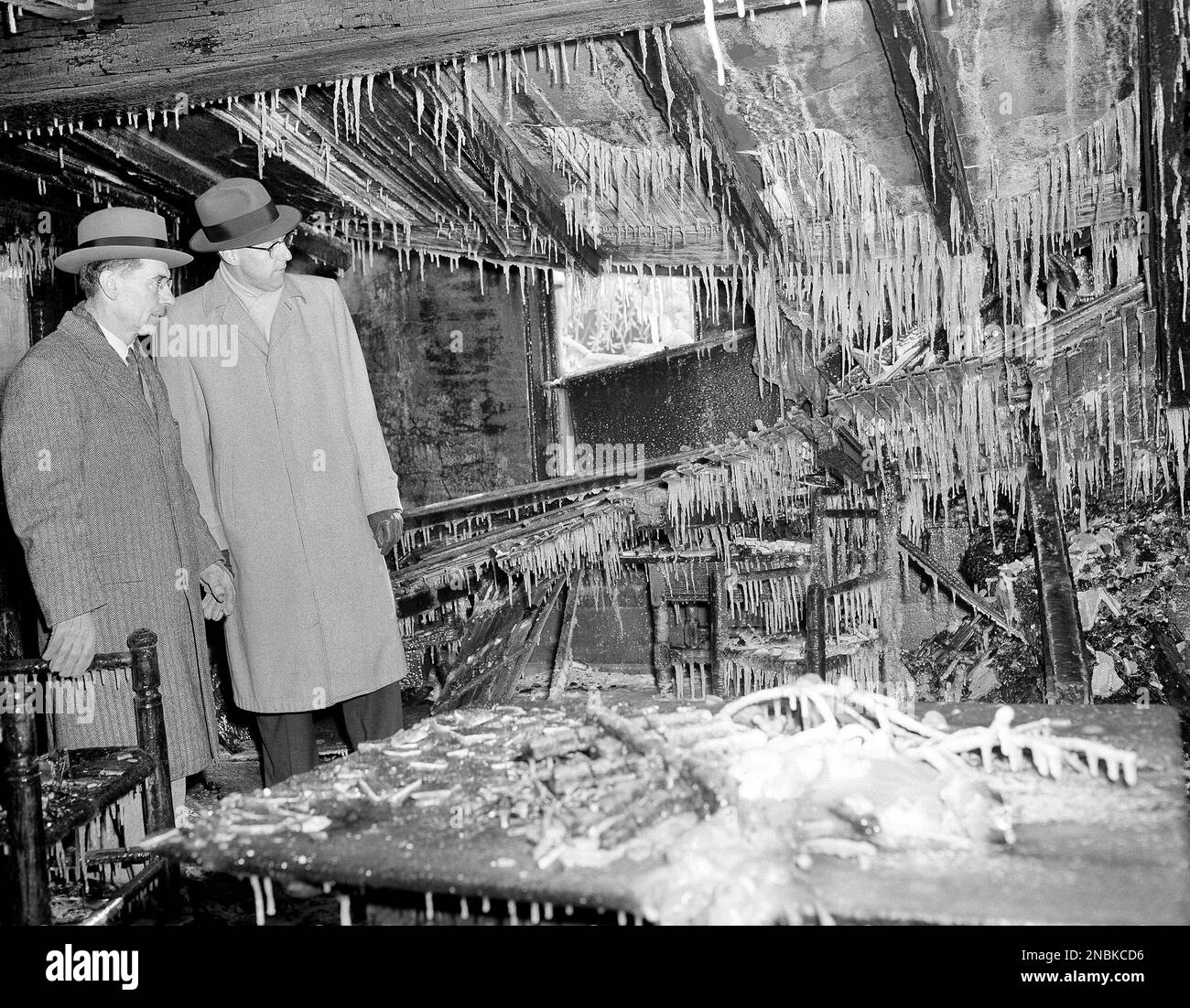 Joseph J. Carbone an antique dealer and C.R. Magnuson, an insurance ...