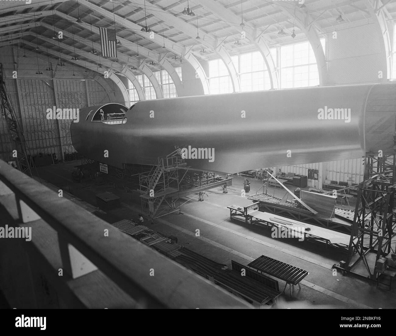 This is the hull of the Hughes Hercules, called by its builders, the ...