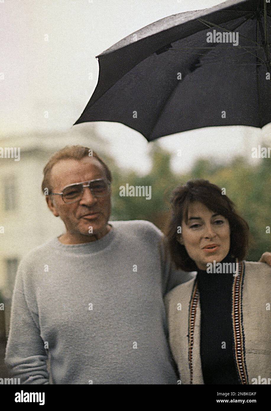 Princess Elizabeth of Yugoslavia with actor Richard Burton in London on ...