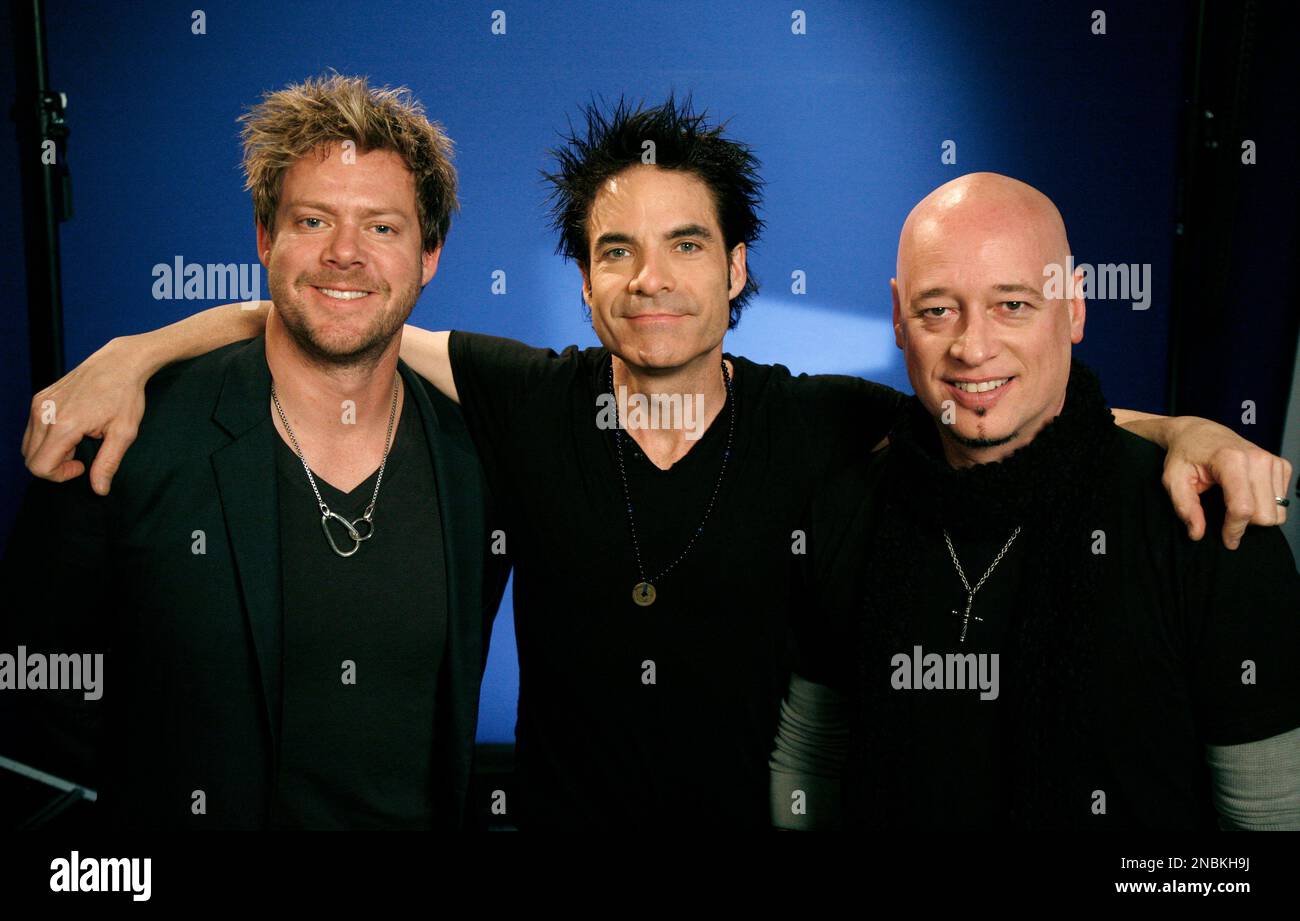 In this Dec. 15, 2010 photo, the recording group "Train" from left to ...