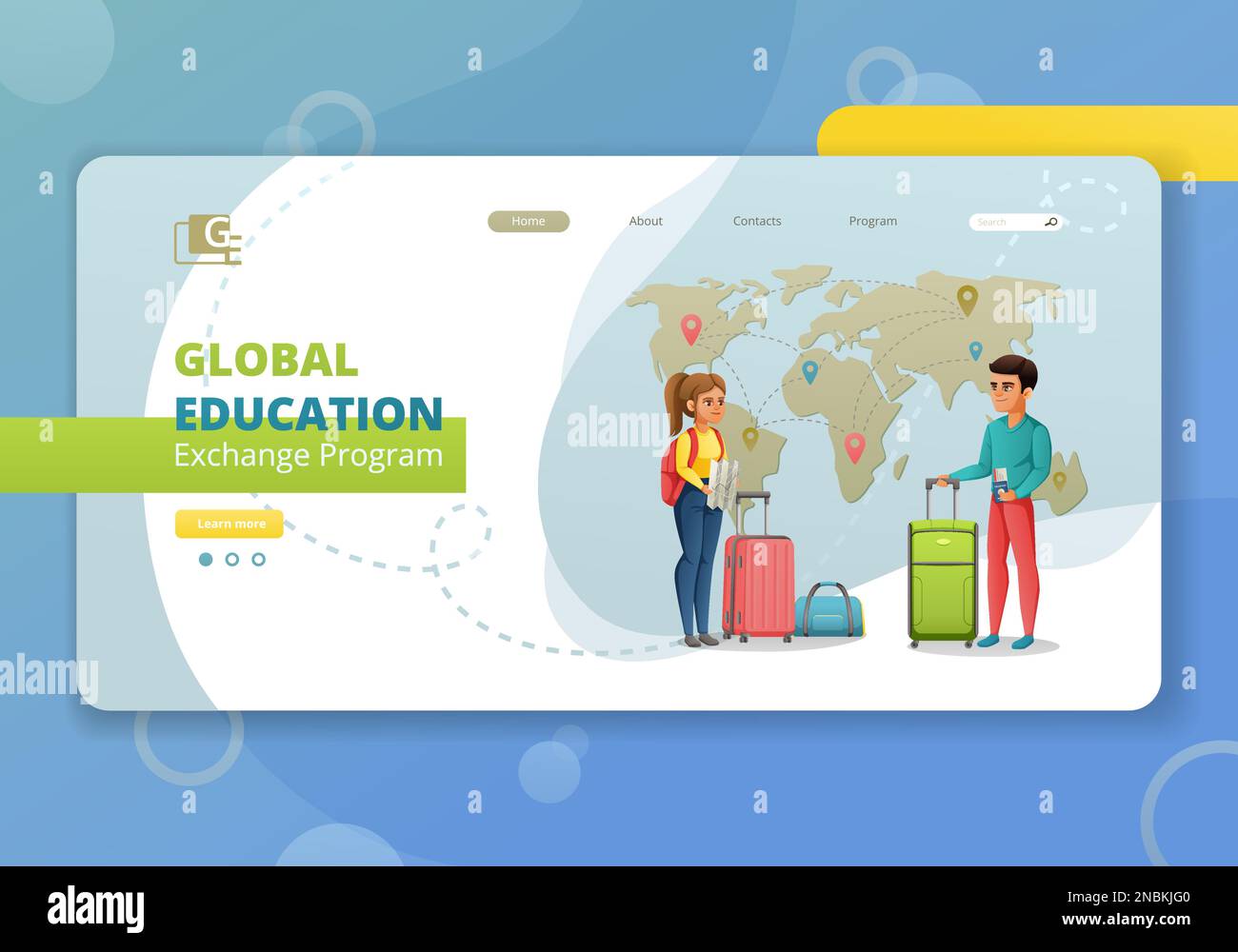 Worldwide menu Stock Vector Images - Alamy