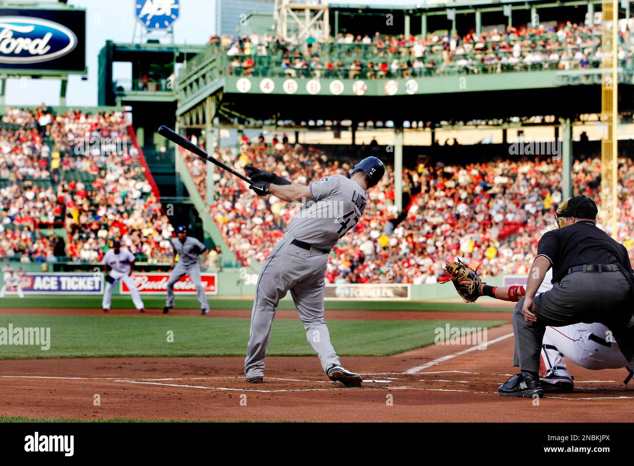 San Diego Padres' Ryan Ludwick (47) swings and pops out during the ...