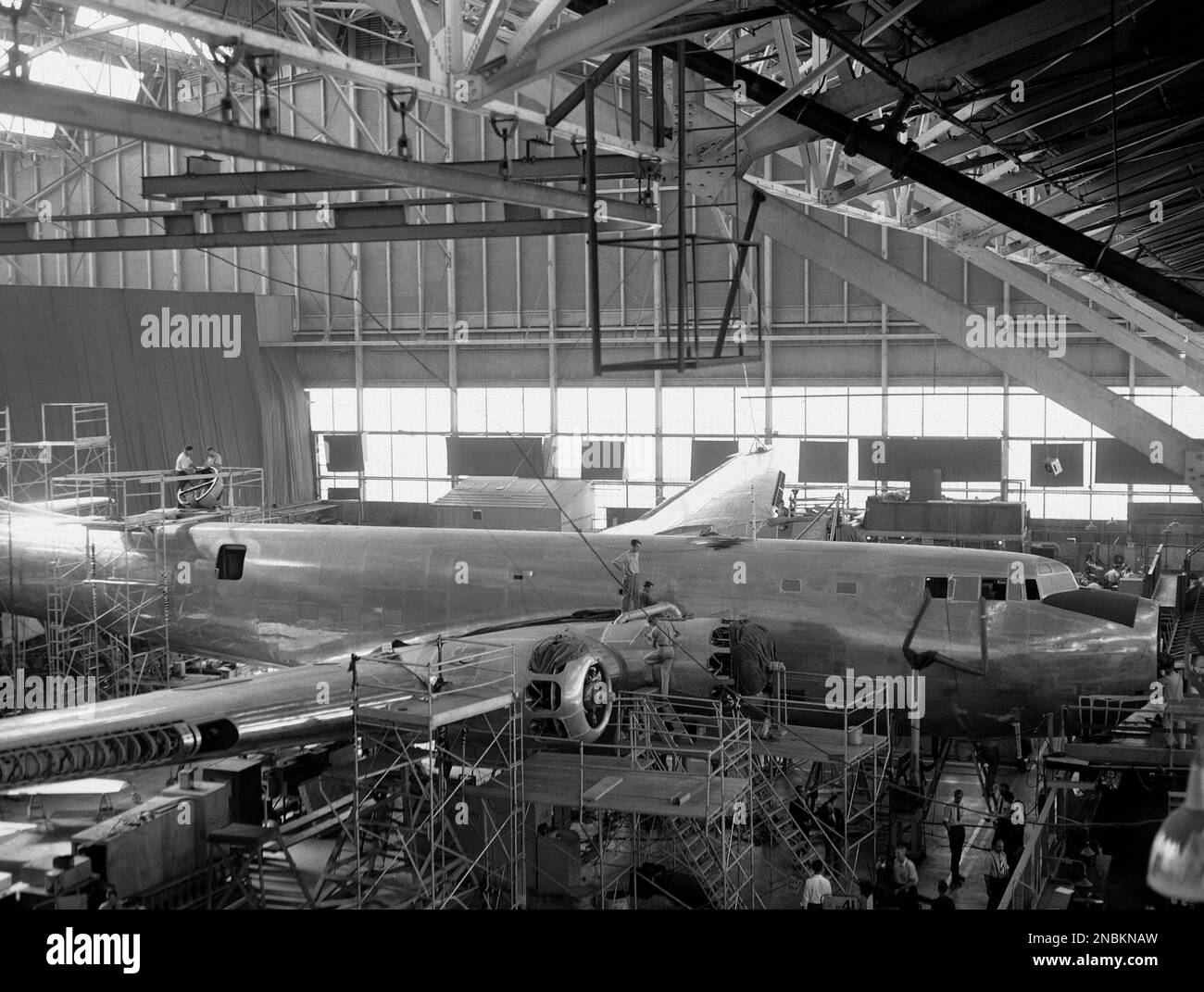 The four-motored U.S. Army bomber, B-19, largest and most powerful ...