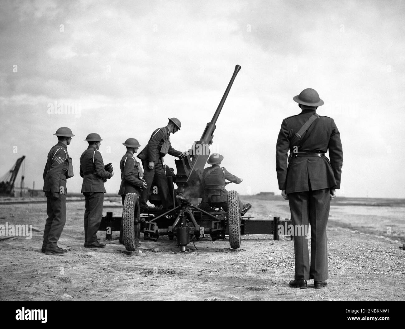 A new light anti-aircraft gun, a kind of small brother to the mighty 3. ...