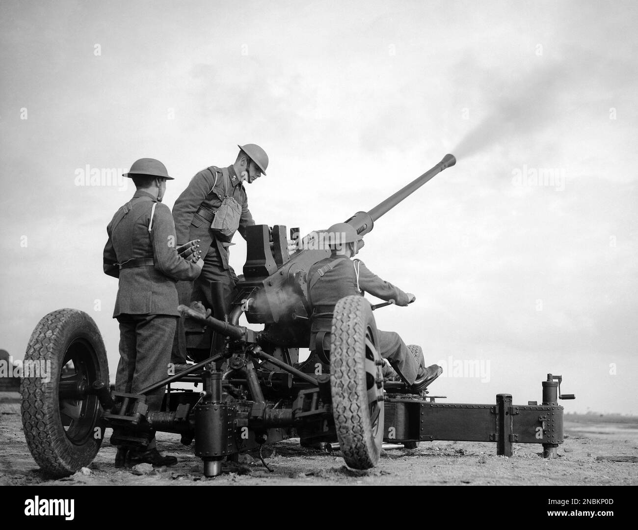 A new light anti-aircraft gun, a kind of small brother to the mighty 3. ...