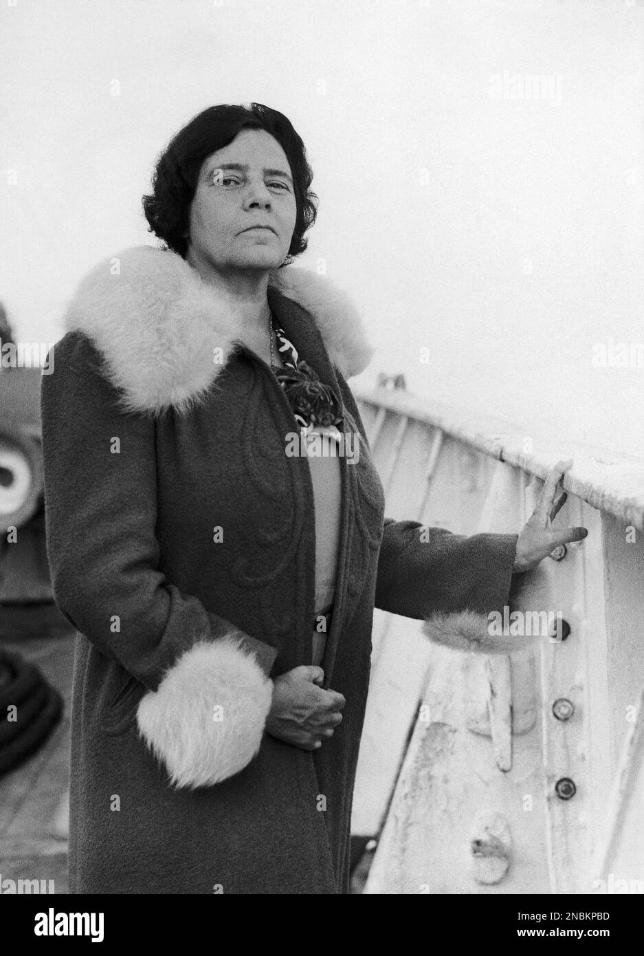 Among the passengers arriving at Plymouth from America on the liner ...