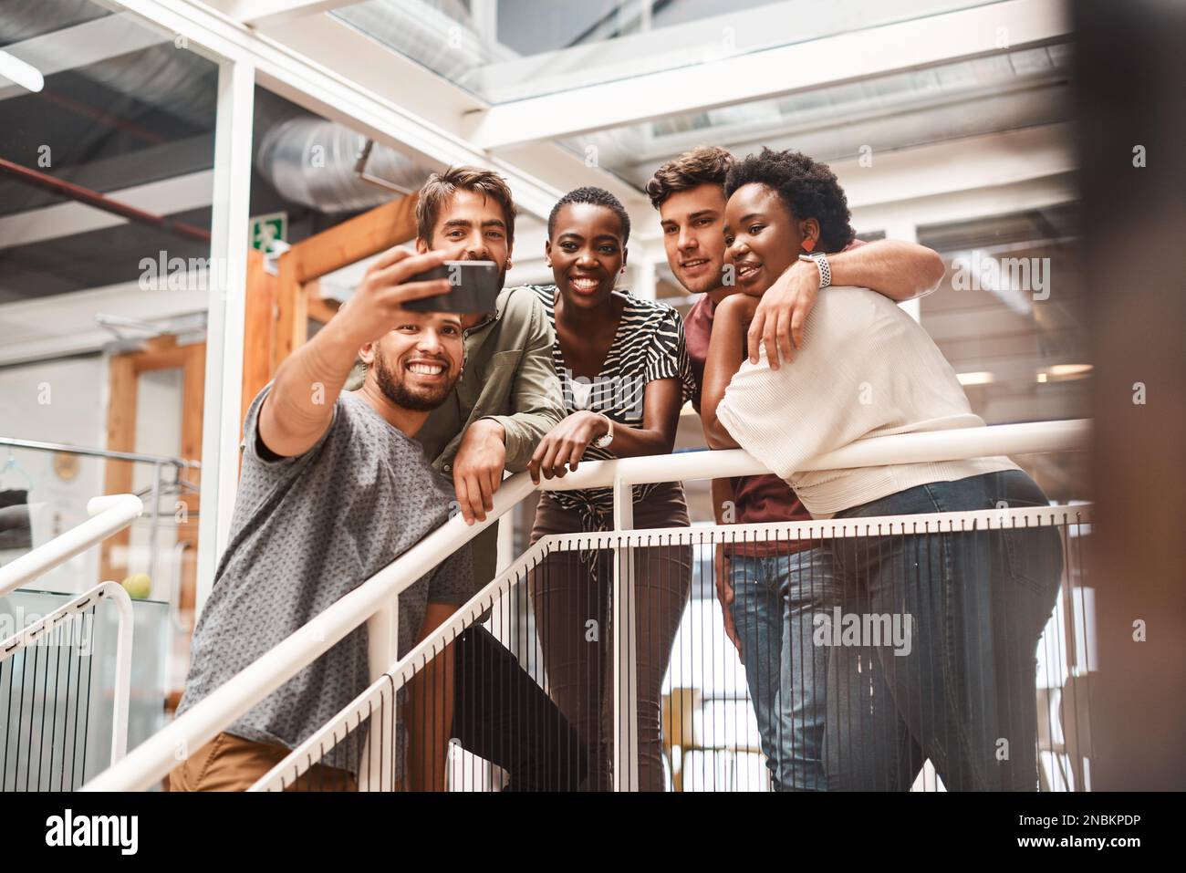 Hipster business team posing taking hi-res stock photography and images ...