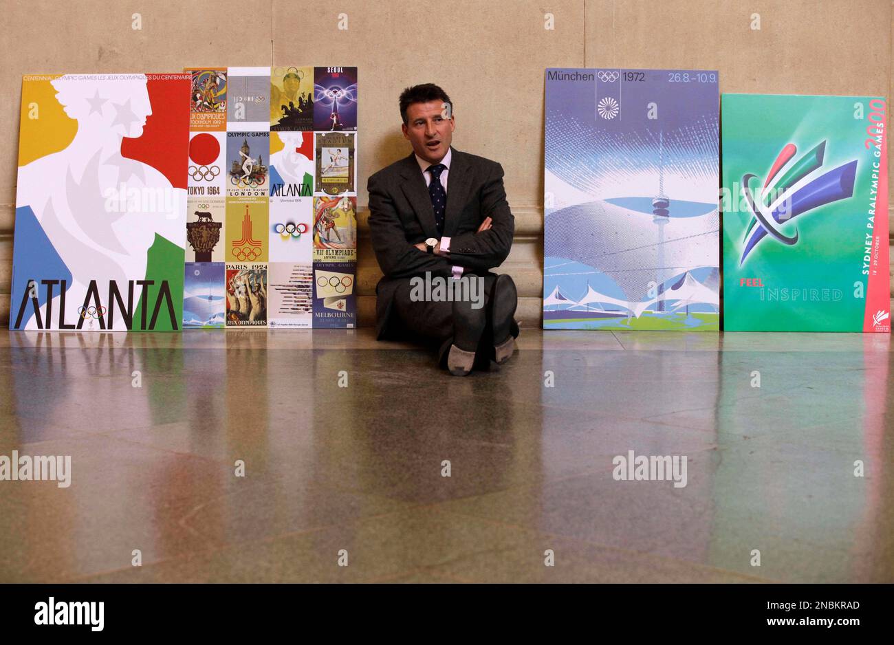 Sebastian Coe the chair of the London Organising Committee of the ...
