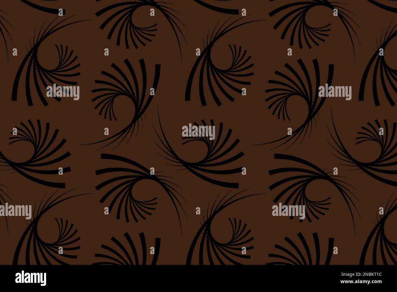 Vector Seamless Pattern Modern Stylish Texture Repeating Abstract Background With Tangled Line