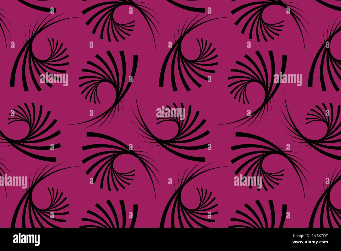 Vector Seamless Pattern Modern Stylish Texture Repeating Abstract Background With Tangled Line