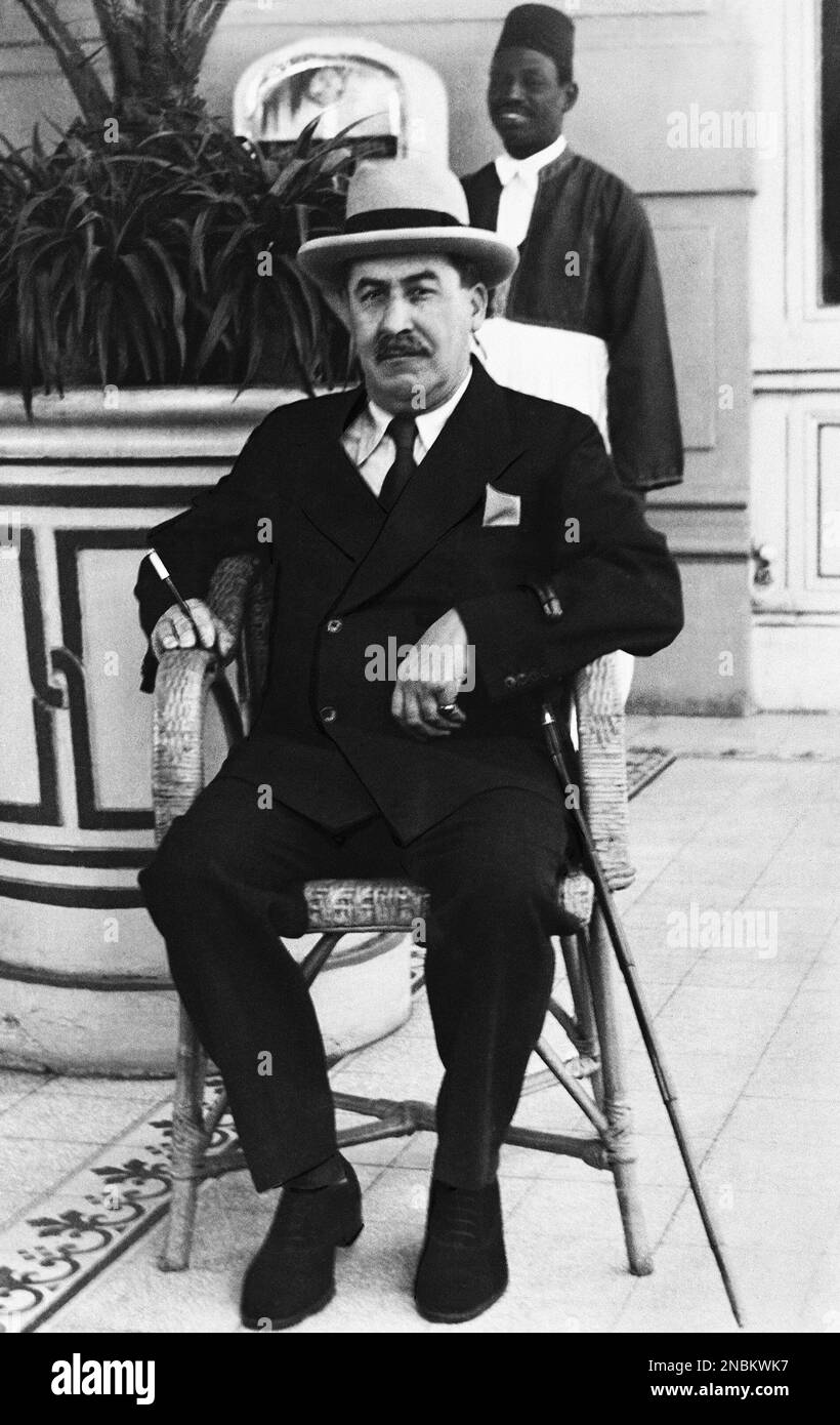 Howard Carter, an Egyptologist, who with the late Lord Carnarvon ...