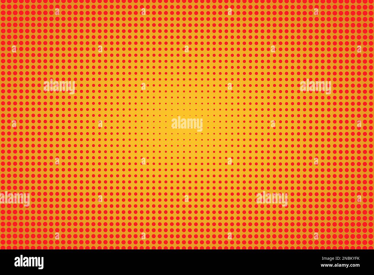 Orange retro halftone background. Halftone texture. Vector illustration ...