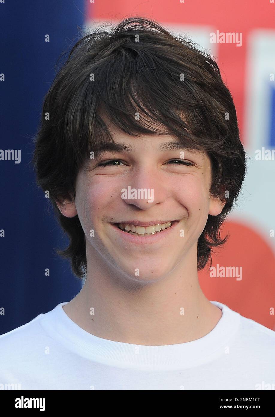 Zachary Gordon arrives at the world premiere of "Cars 2" at El Capitan Theater in Los Angeles ...