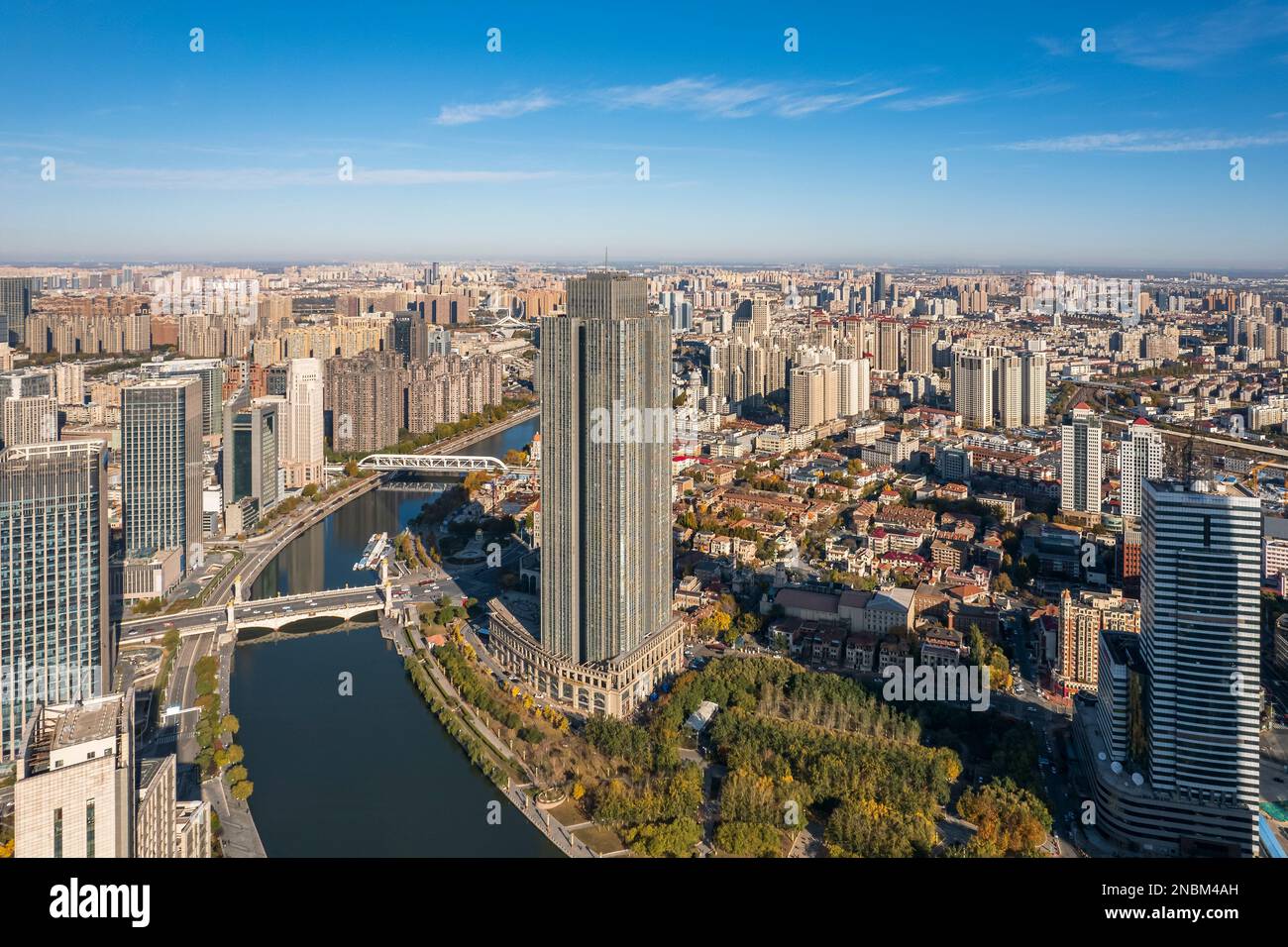 Skyscrapers tianjin china architecture hi-res stock photography and ...