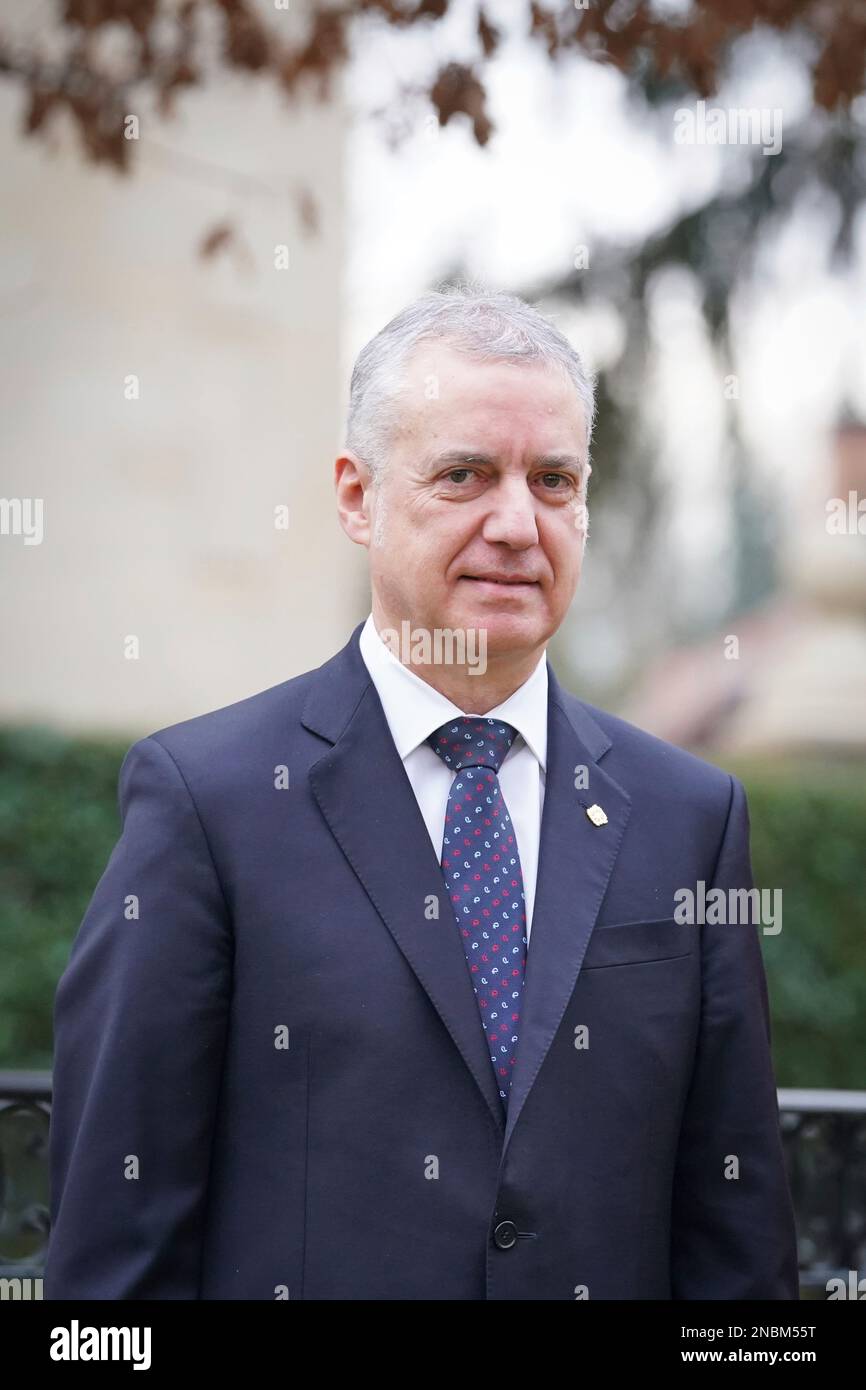 Lehendakari Iñigo Urkullu during the inauguration ceremony of the new ...