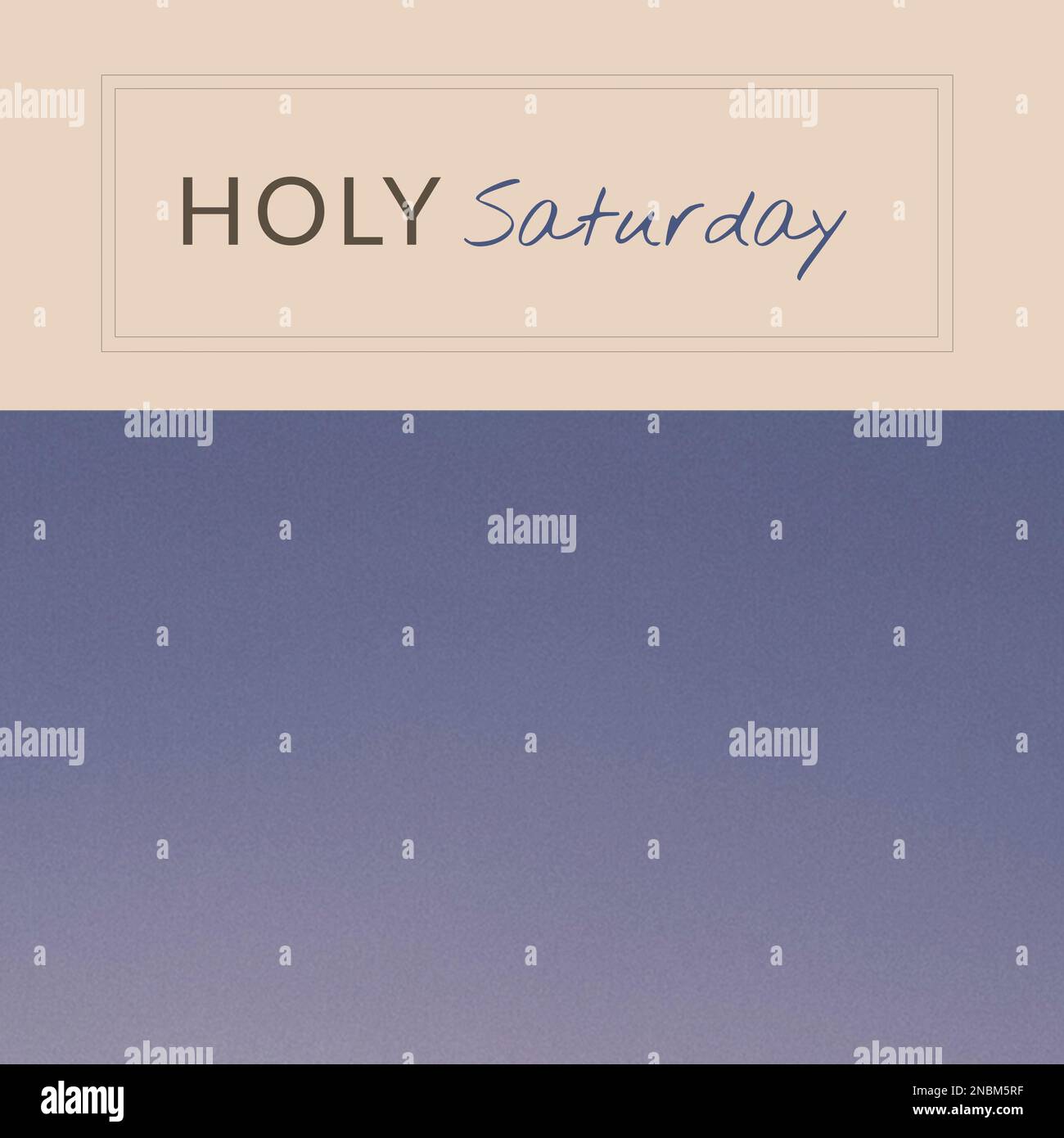 Composition of holy saturday text and copy space over purple background ...