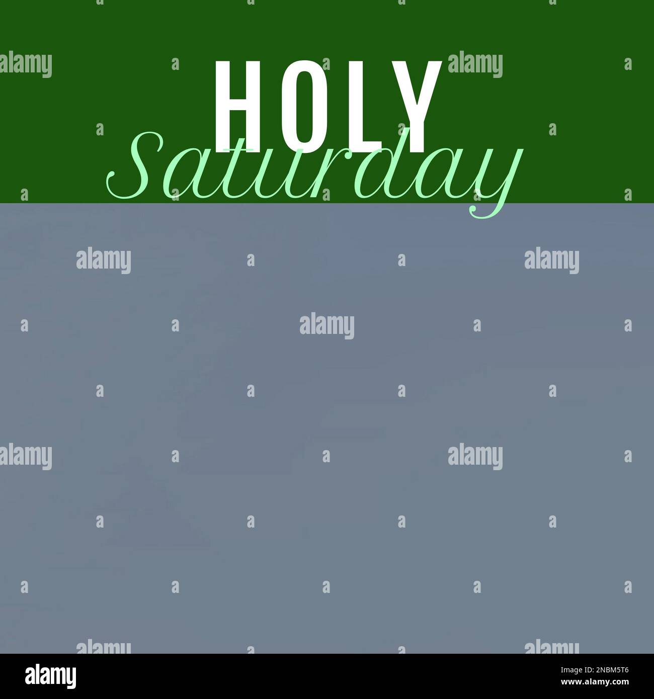 Composition of holy saturday text and copy space over grey background ...