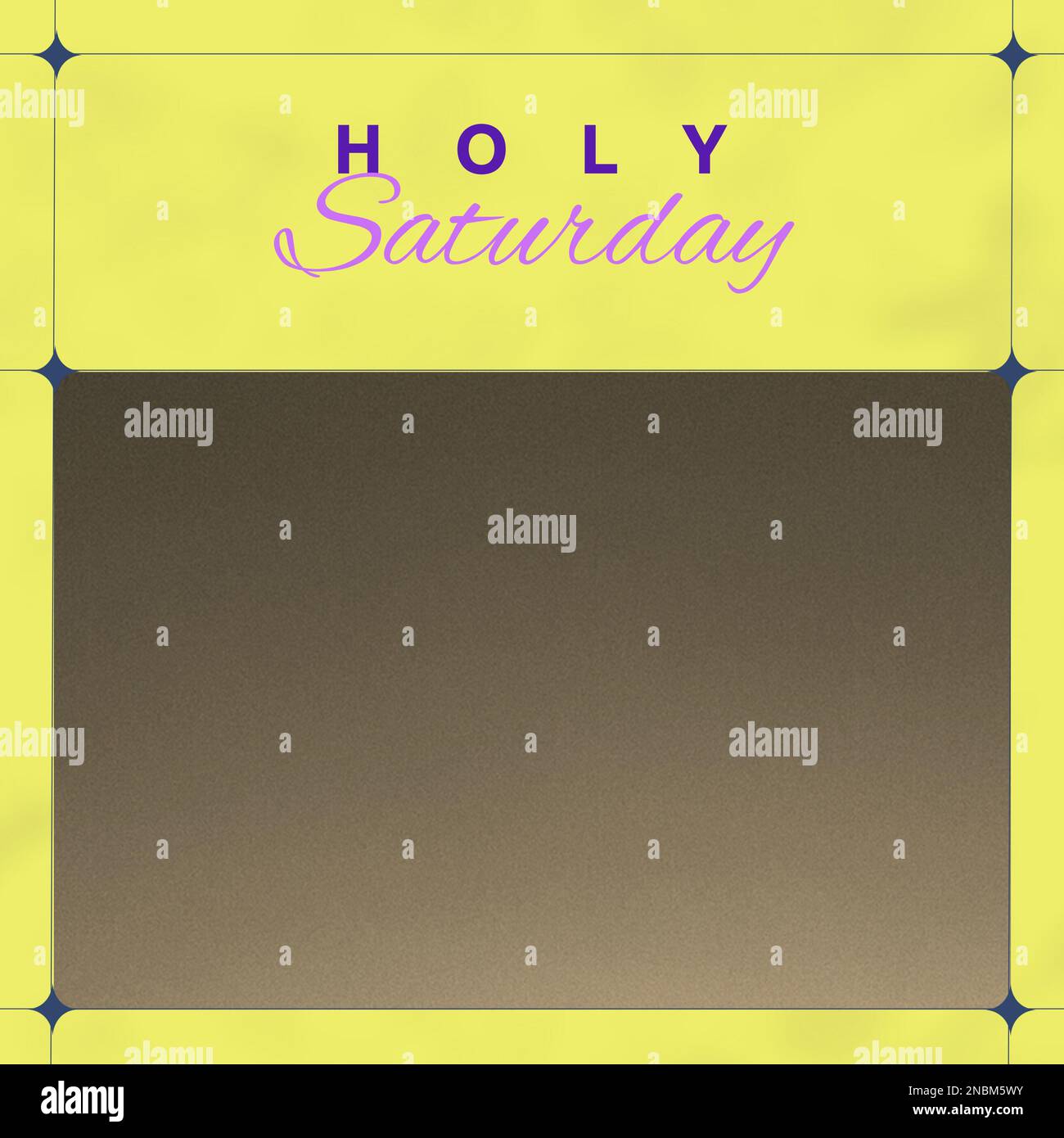 Composition of holy saturday text and copy space on grey background ...