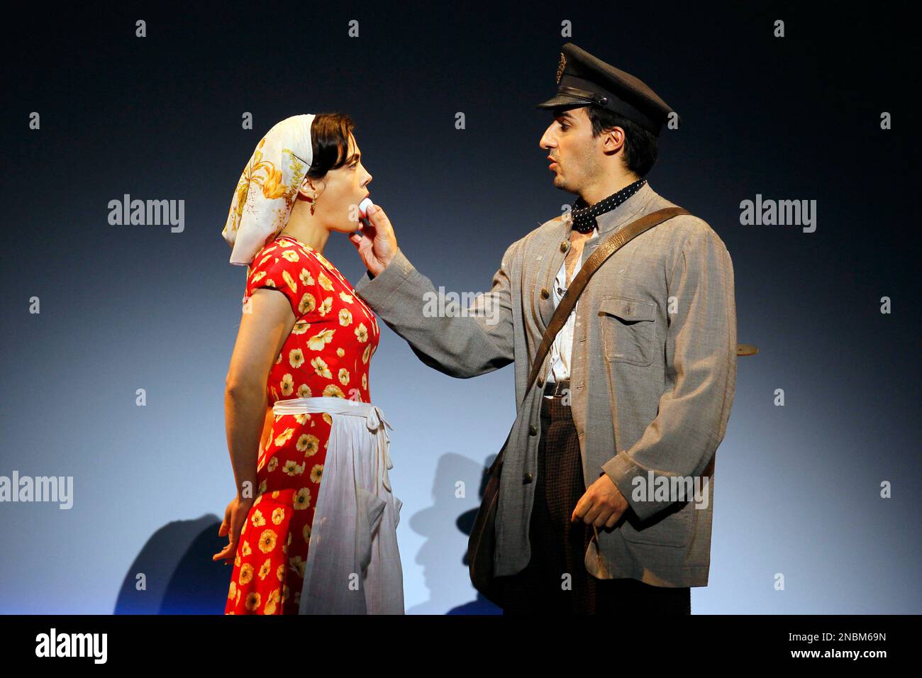 Amanda Squitieri, left, and Charles Castronovo perform during "Il ...