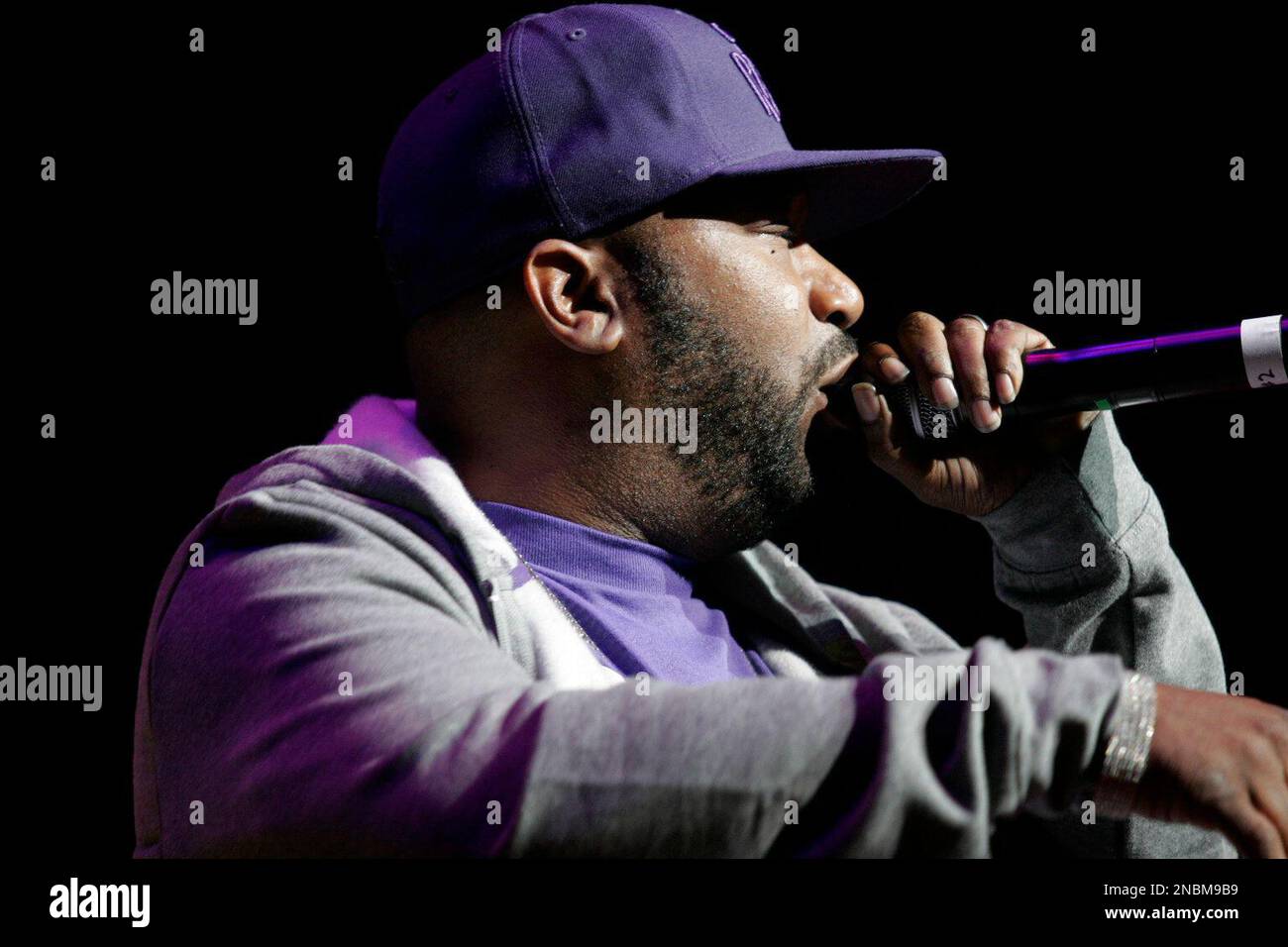 Rapper Bun B performs at the Tupac Shakur's 40th Birthday Concert ...