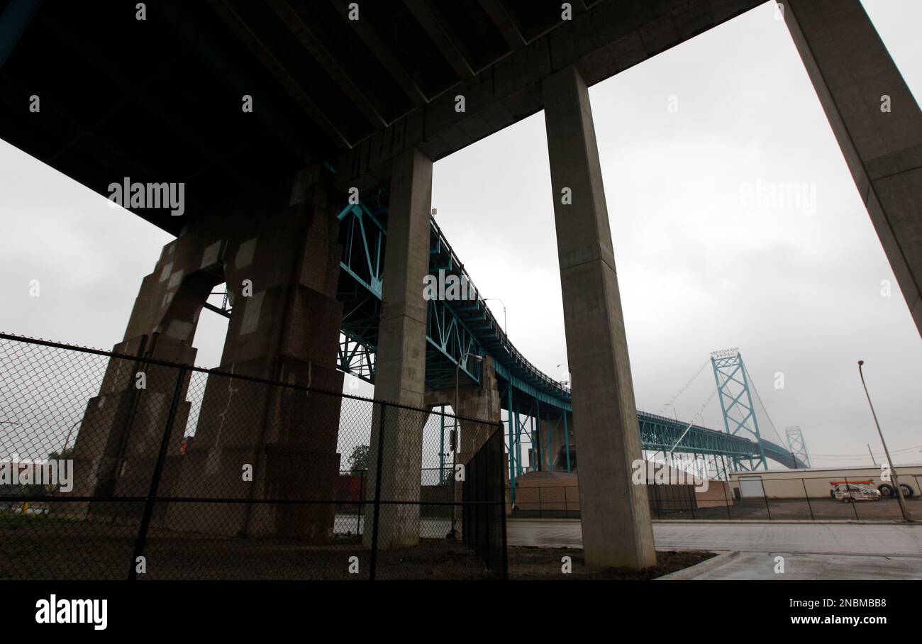 An unfinished elevated ramp, upper right, is shown next to the ...