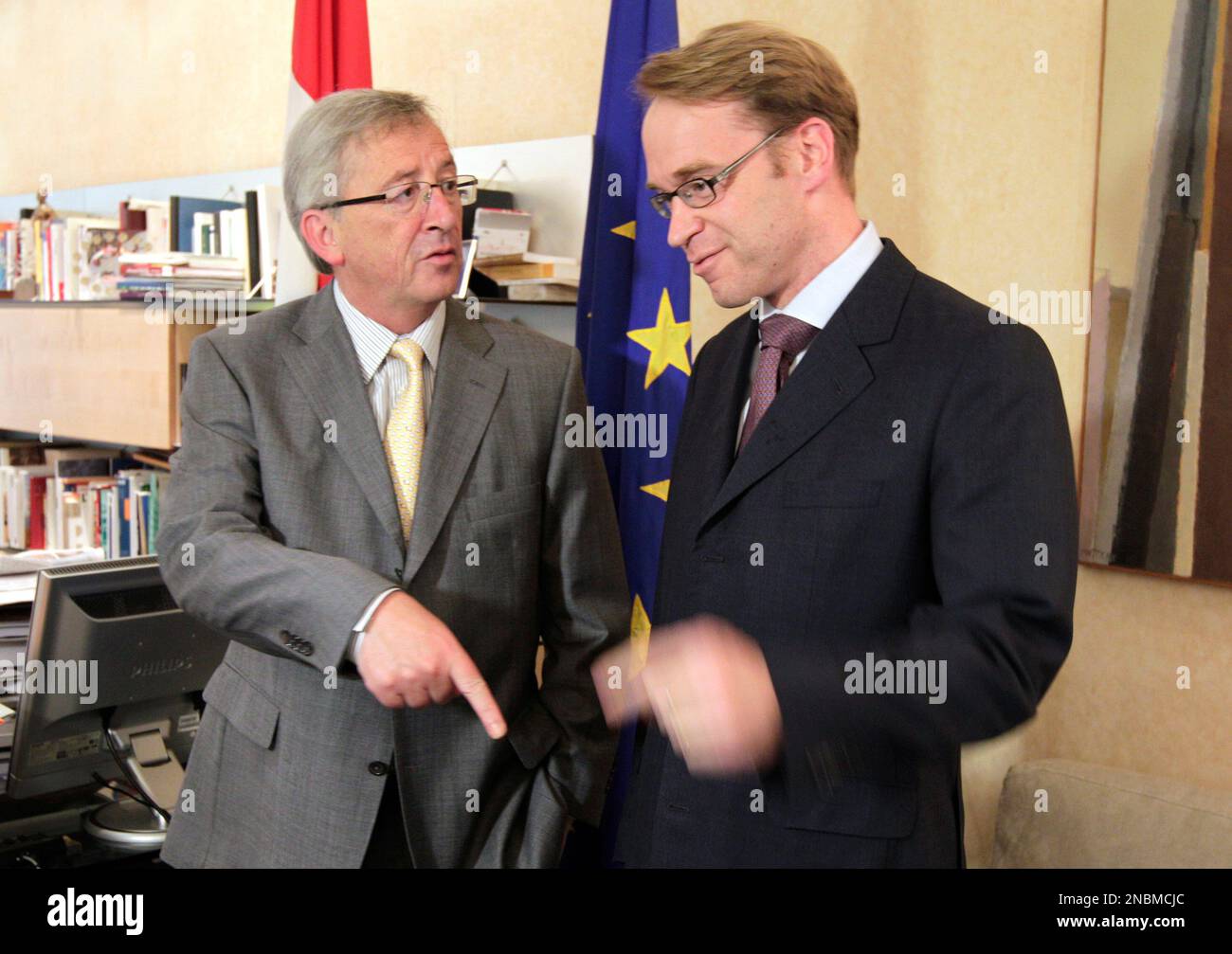 Luxembourg's Prime Minister and Chairman of the Eurogroup Jean-Claude ...