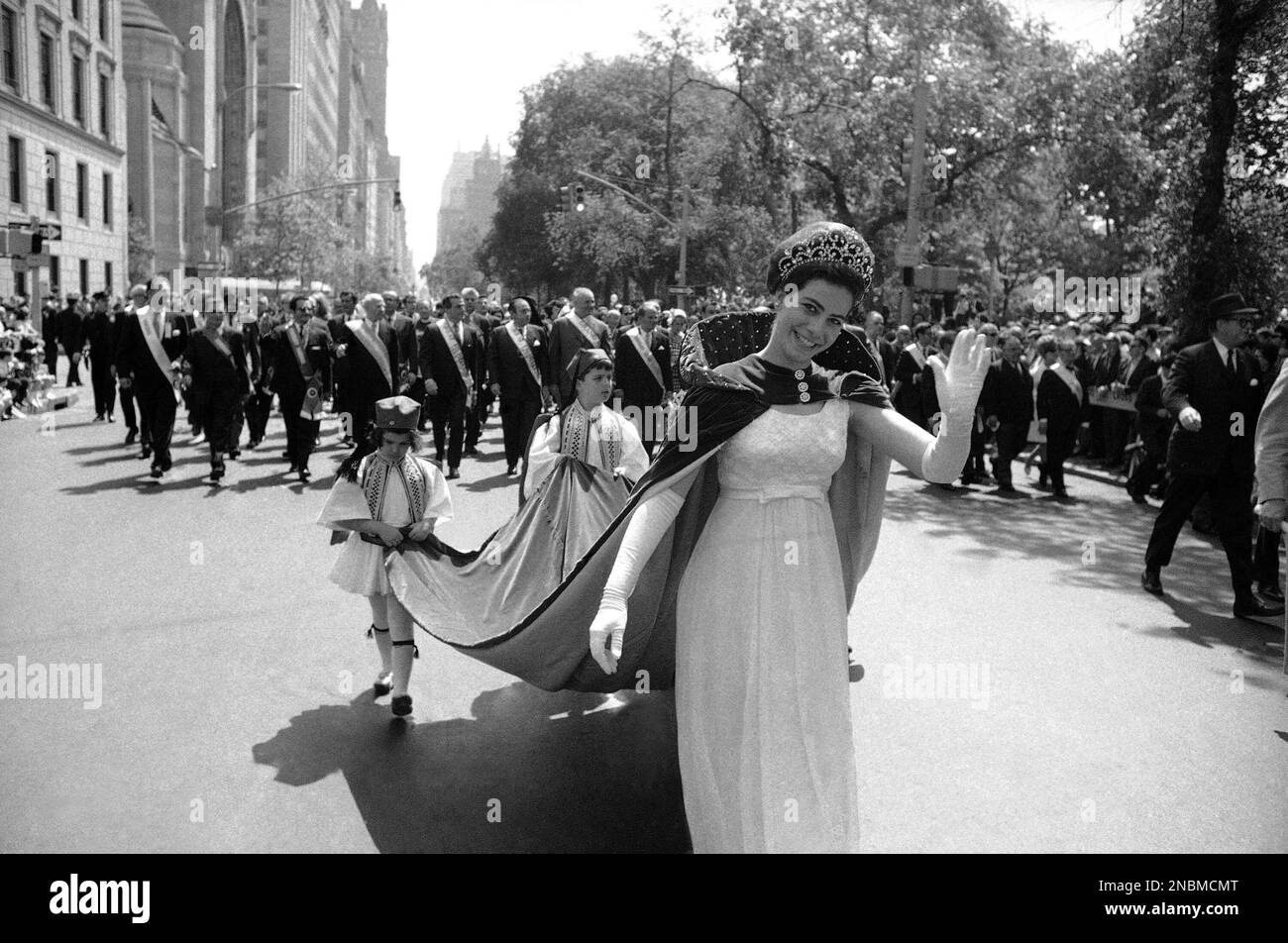 Miss Greek independence of 1969, Eugenia Bookas of Hempstead, N.Y ...
