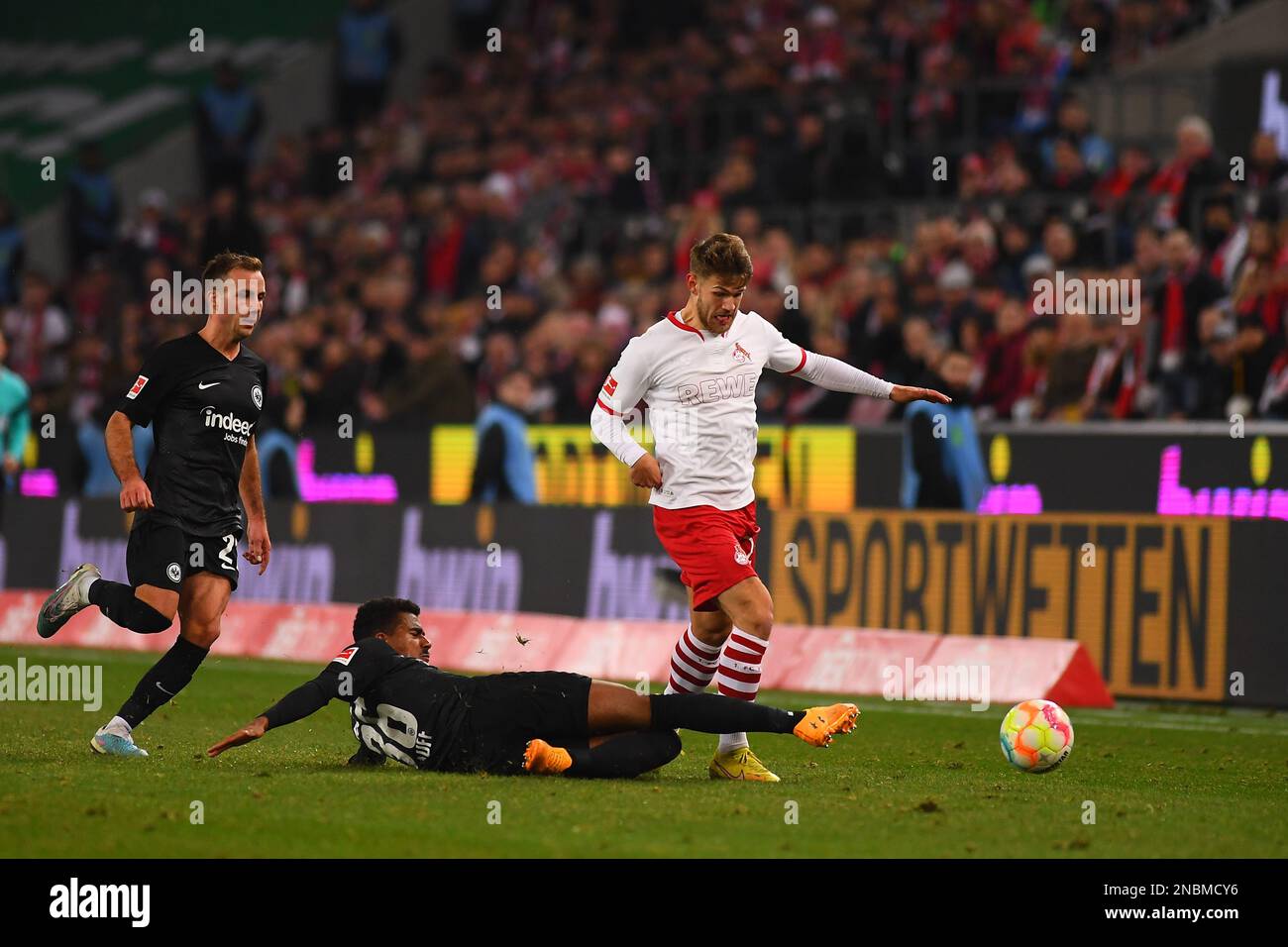 COLOGNE, GERMANY - 12.02.23: Jan Thielmann. The match of 1. Bundesliga ...
