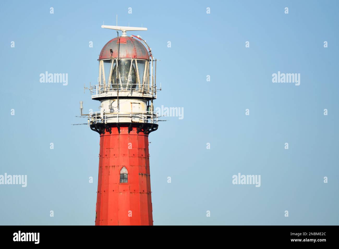 Den Helder, Netherlands. February 2023. De Lange Jaap lighthouse in ...