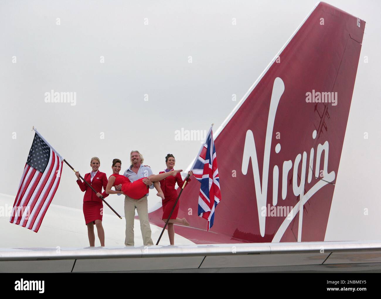 ** COMMERCIAL IMAGE ** In this photo taken by AP Images for Virgin ...