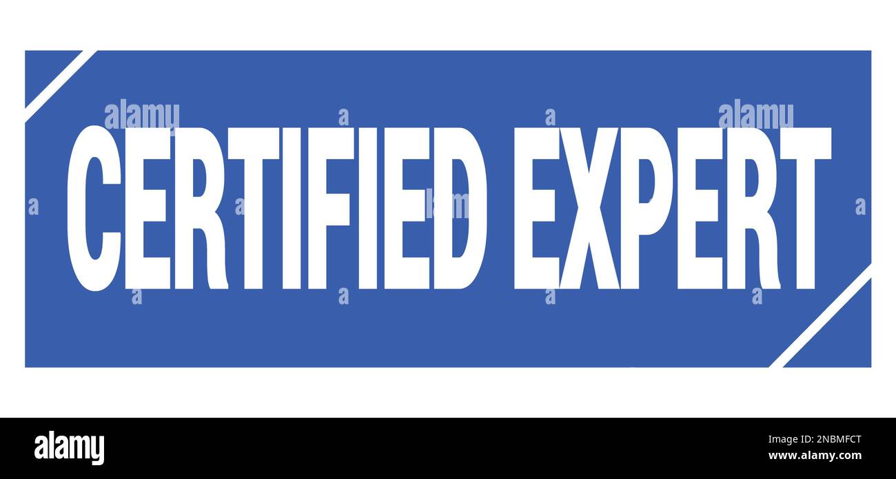 Certified expert stamp hi-res stock photography and images - Alamy