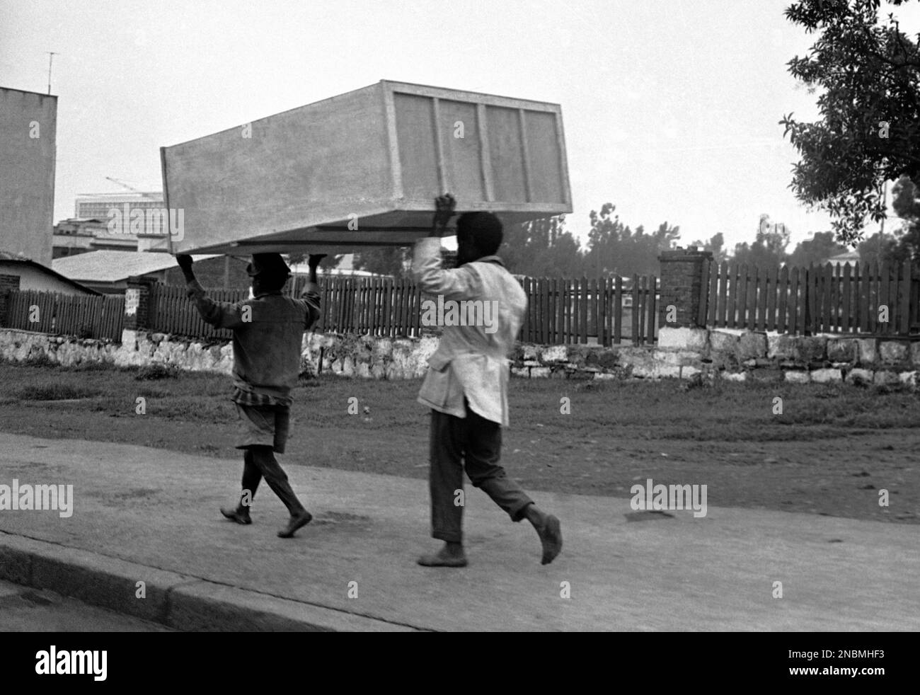 Street scene in Addis Ababa, Ethiopia on August 20, 1968. (AP Photo ...