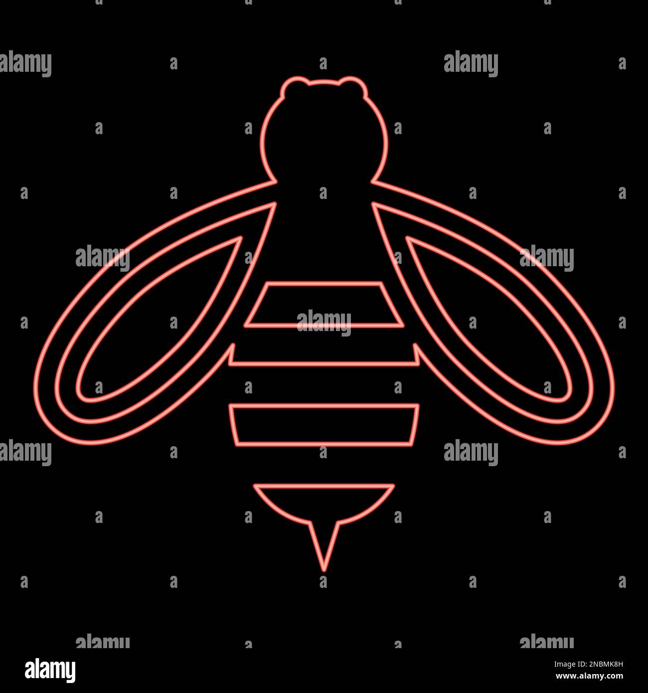 Light honeybee Stock Vector Images - Alamy