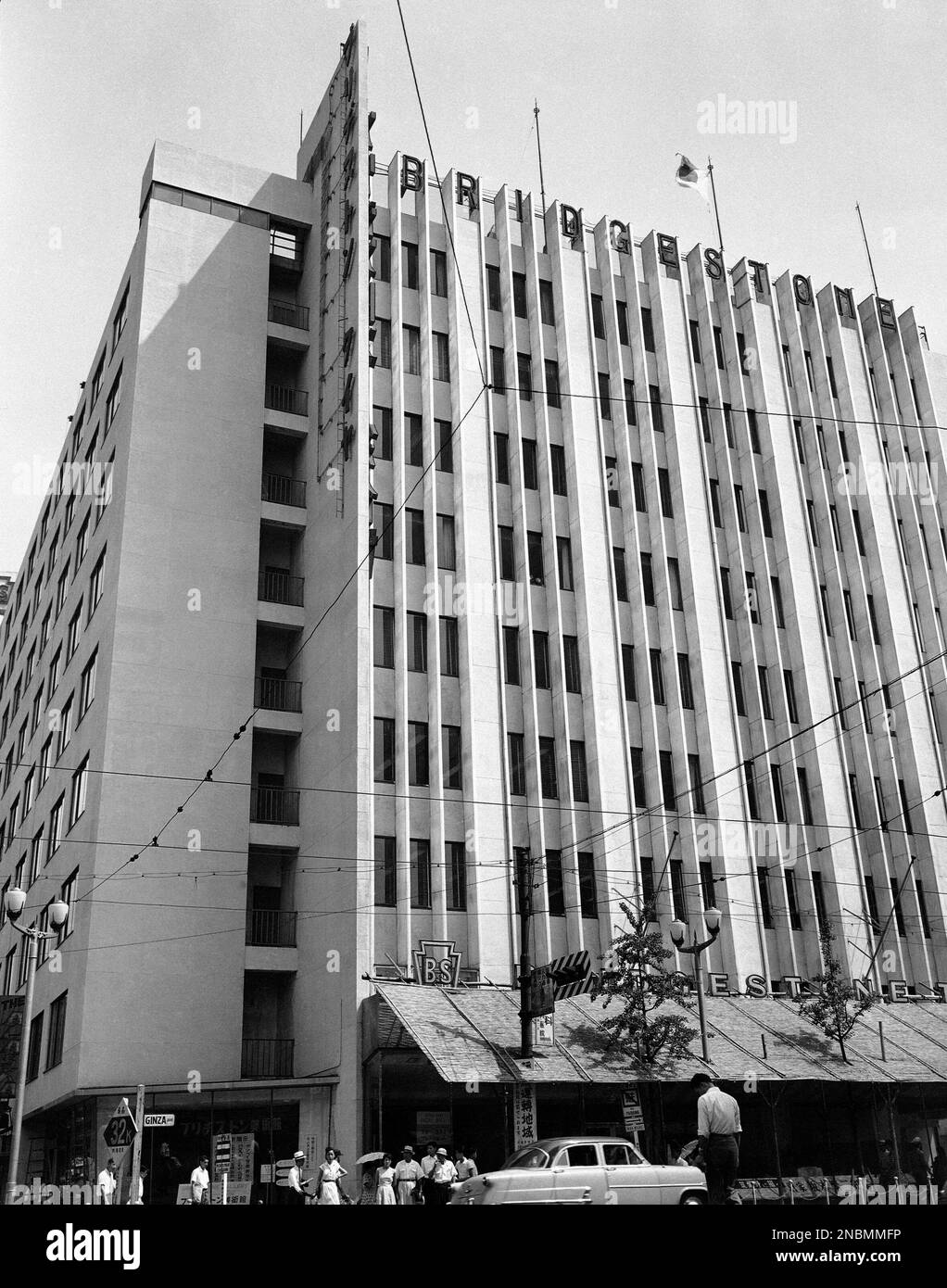 One of the first post war modern buildings to be built was this ...