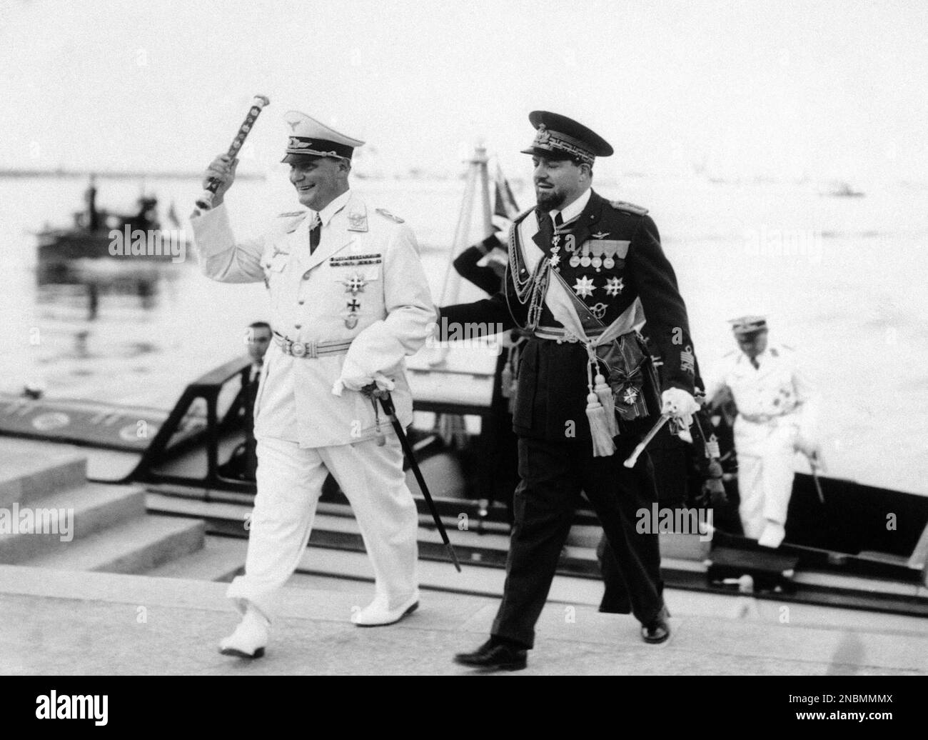 General Hermann Goering, President of the German Reichstag, white ...