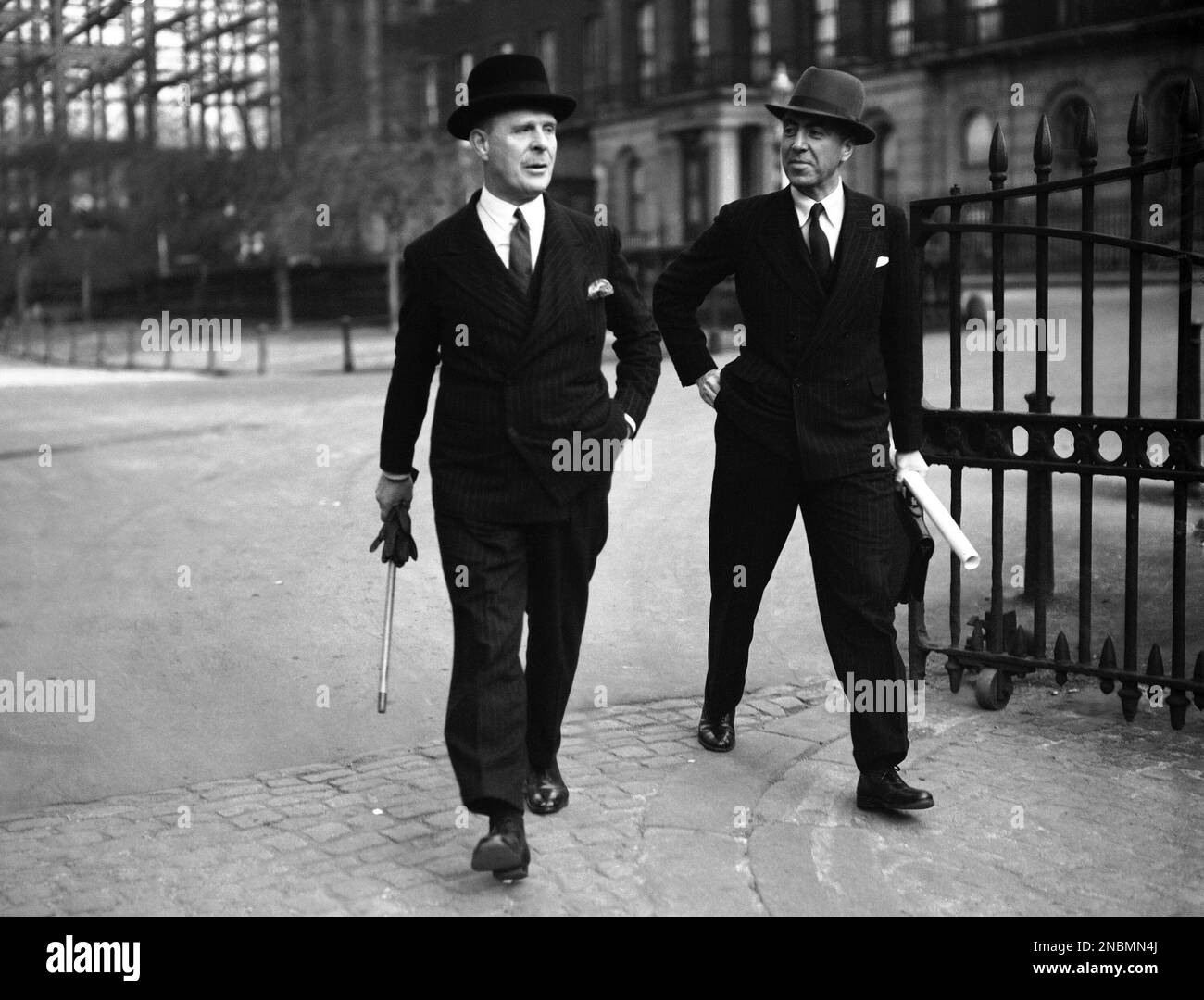 Viscount John Gort, Chief of the Imperial General Staff, left, attended ...