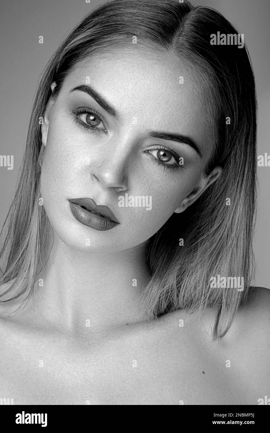 Beautiful kin and pretty face Stock Photo - Alamy