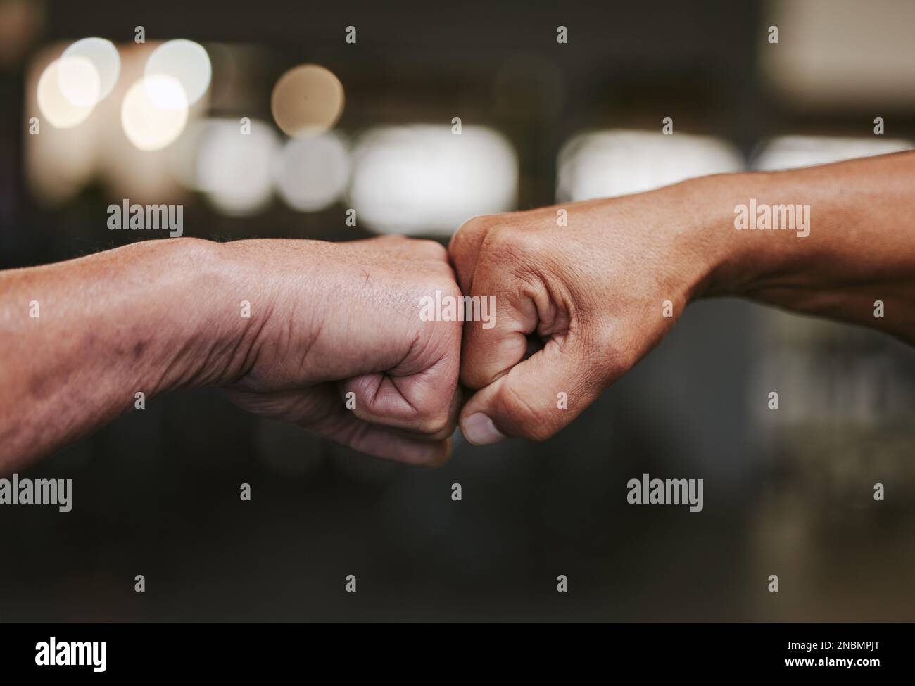 Fitness hands fist bump hi-res stock photography and images - Alamy