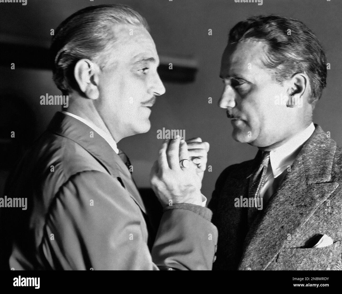 Brothers and actors Frank, left, and Ralph Morgan in 1932. (AP Photo ...