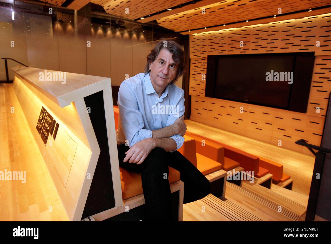 In this photo taken June 1, 2011, architect David Rockwell poses for a ...